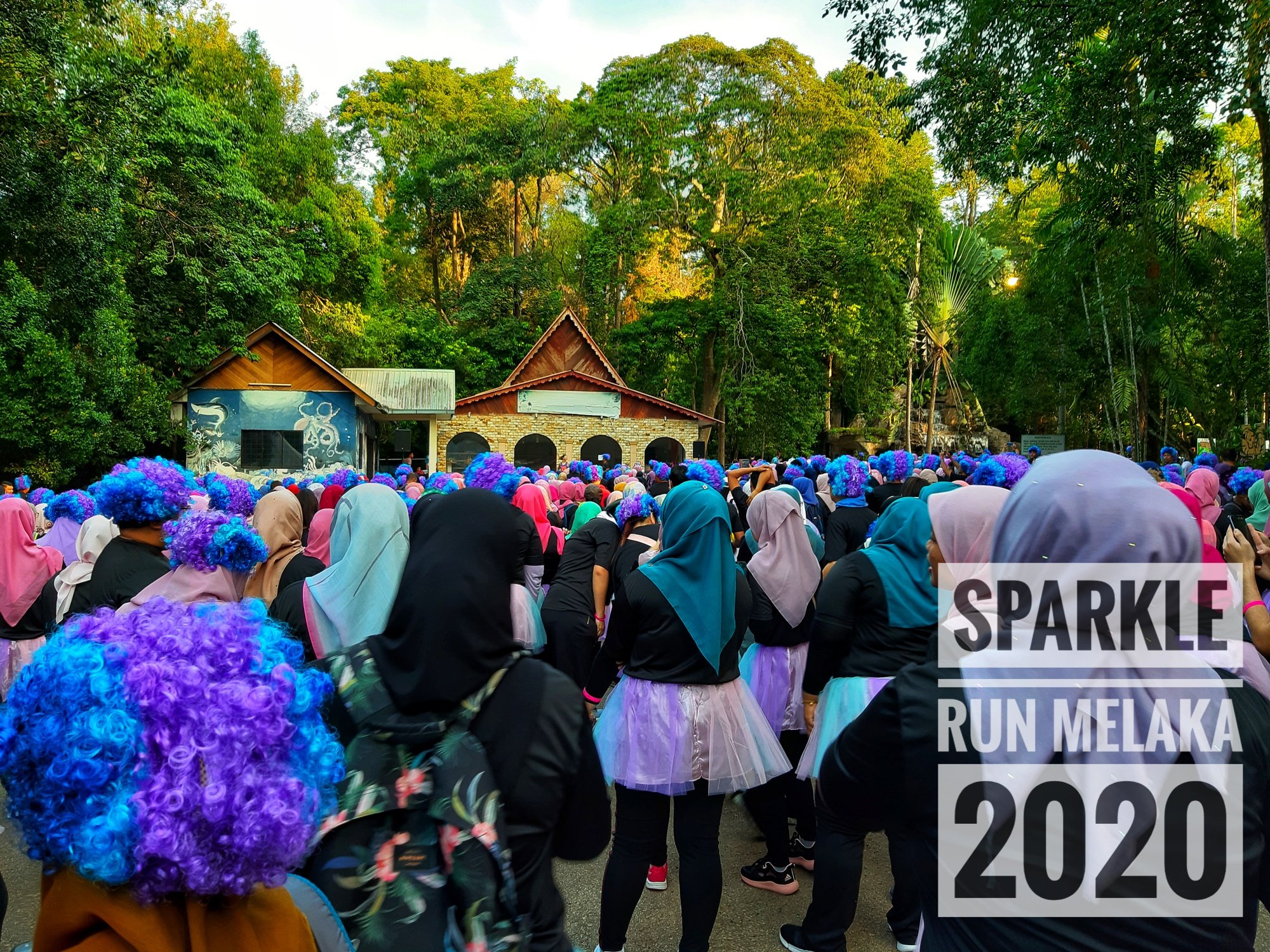 Sparkle Run Melaka 2020 – a rare weekend activity | Minci Moss